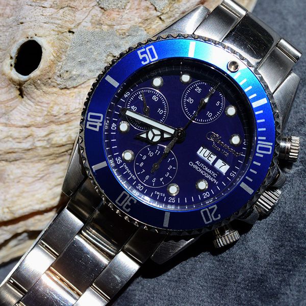 FS: Chenevard submariner style automatic chronograph | WatchCharts ...