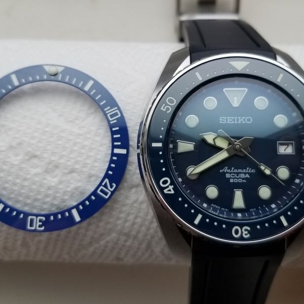[WTS] DWL Ceramic Bezel Insert for Seiko Sumo (blue) | WatchCharts ...