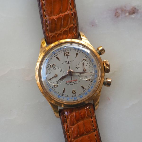 [SOLD] FS: Lemania 105 Chronograph circa early 1960s | WatchCharts