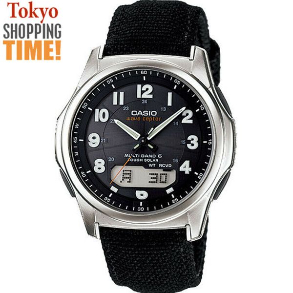 CASIO WAVE CEPTOR WVA-M630B-1AJF Solar Atomic Radio Analog Digital Men ...