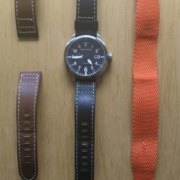 FSOT: Marc and Sons MSF 003 - 4 months old, Automatic, 44mm Pilot watch ...