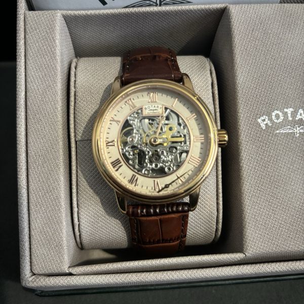 ROTARY Automatic Skeleton Watch (Requires Attention) | WatchCharts ...