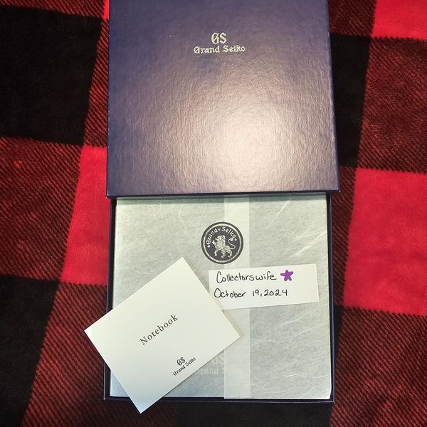 [WTS] Grand Seiko Notebook | WatchCharts Marketplace