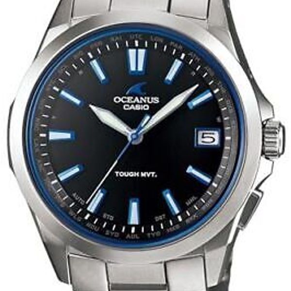 Brand-New Casio Oceanus OCW-S100-1AJF Titanium Radio Solar Watch "JDM" NEW Japan | WatchCharts ...