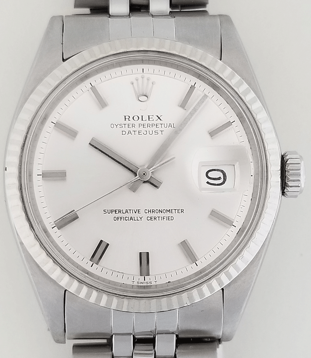 1971 Rolex Datejust ‘Wide Boy’ No Lume Reference 1601 | WatchCharts ...