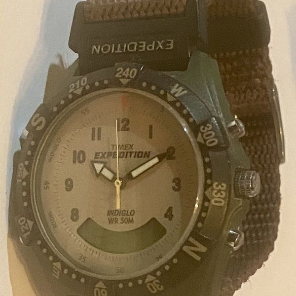 timex indiglo wr 50m Mens Anadigi Watch T84601 | WatchCharts Marketplace