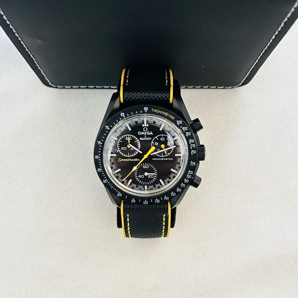 Omega x Swatch Custom Made Dark Side Of The Moon SwatchxOmega â Read ...