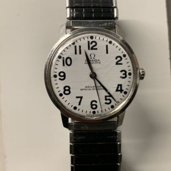 1960s Auto Omega Railroad Official Standard Sea master - Very Rare ...