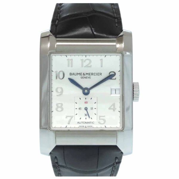 Good Condition Baume & Mercier Hampton Automatic Watch 65697 SS ...