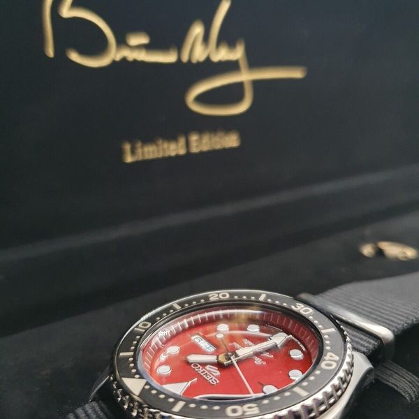 Seiko 5 - Brian May "Red Special" Limited Edition - 2020 - SRPE83K1 ...