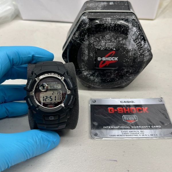 Casio G-Shock Men's Tough Solar Atomic Digital Resin Sport 46mm Watch ...