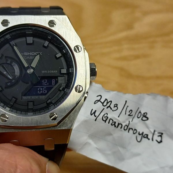 [WTS] (CASIO G-Shock) (GA-2100 "Casioak" Royal Offshore Mod) (Full Kit ...