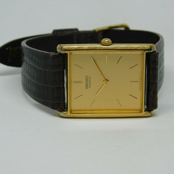 Seiko 6530-5070 Gold Tone Quartz Analog Ladies Watch | WatchCharts ...