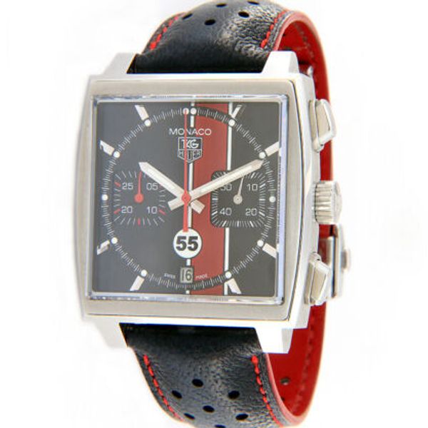 Limited Edition TAG Heuer Monaco Porsche CAW2118 PCA 55th Anniversary w ...