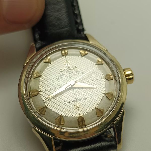 Omega Constellation Ref. 2852-4 â Dial GuillochÃ© â Honeycombâ . â ...