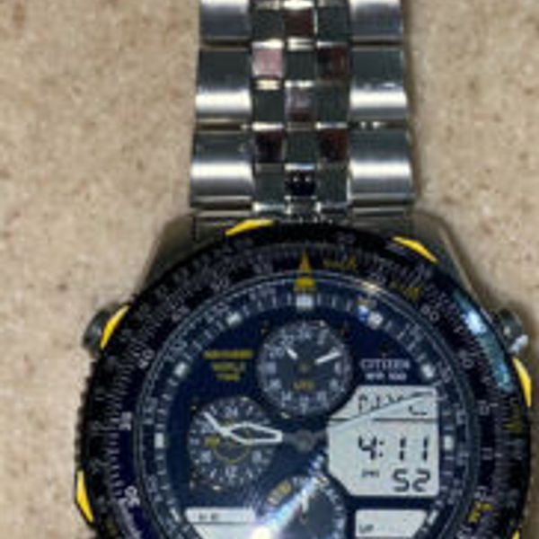 CITIZEN PROMASTER C300-Q00842 Navihawk Blue Angels Quartz Watch ...