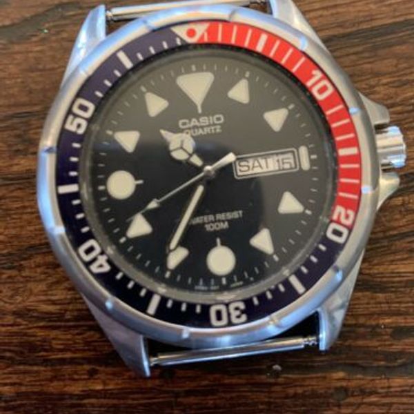 1980s Casio Watch Pepsi Bezel | WatchCharts