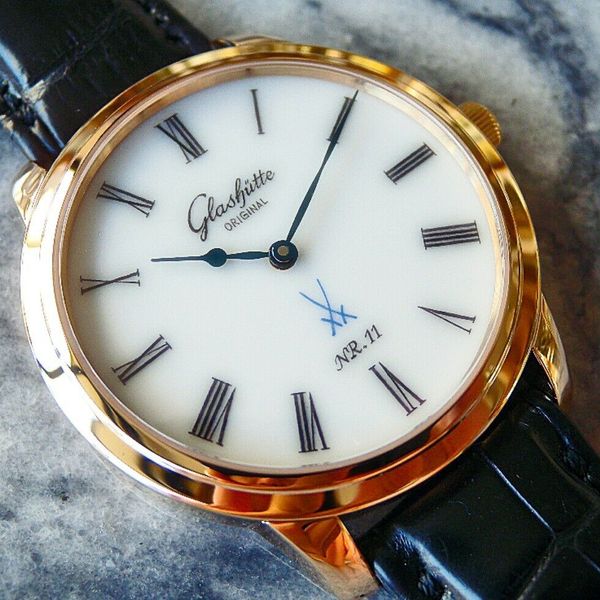 Glashutte Original Senator Meissen Mens Watch! MINT !! | WatchCharts