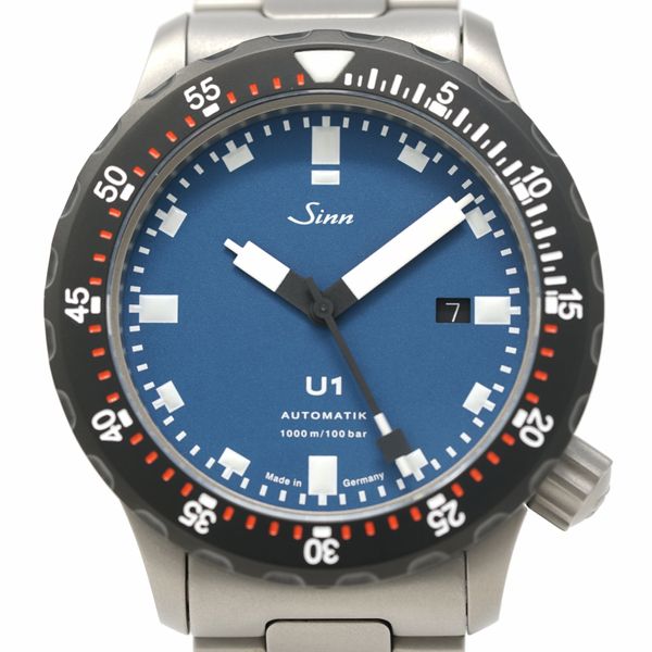 FS: Pre-Owned Sinn U1 SDR B 1010.051 Fully Tegimented Blue Dial | WatchCharts