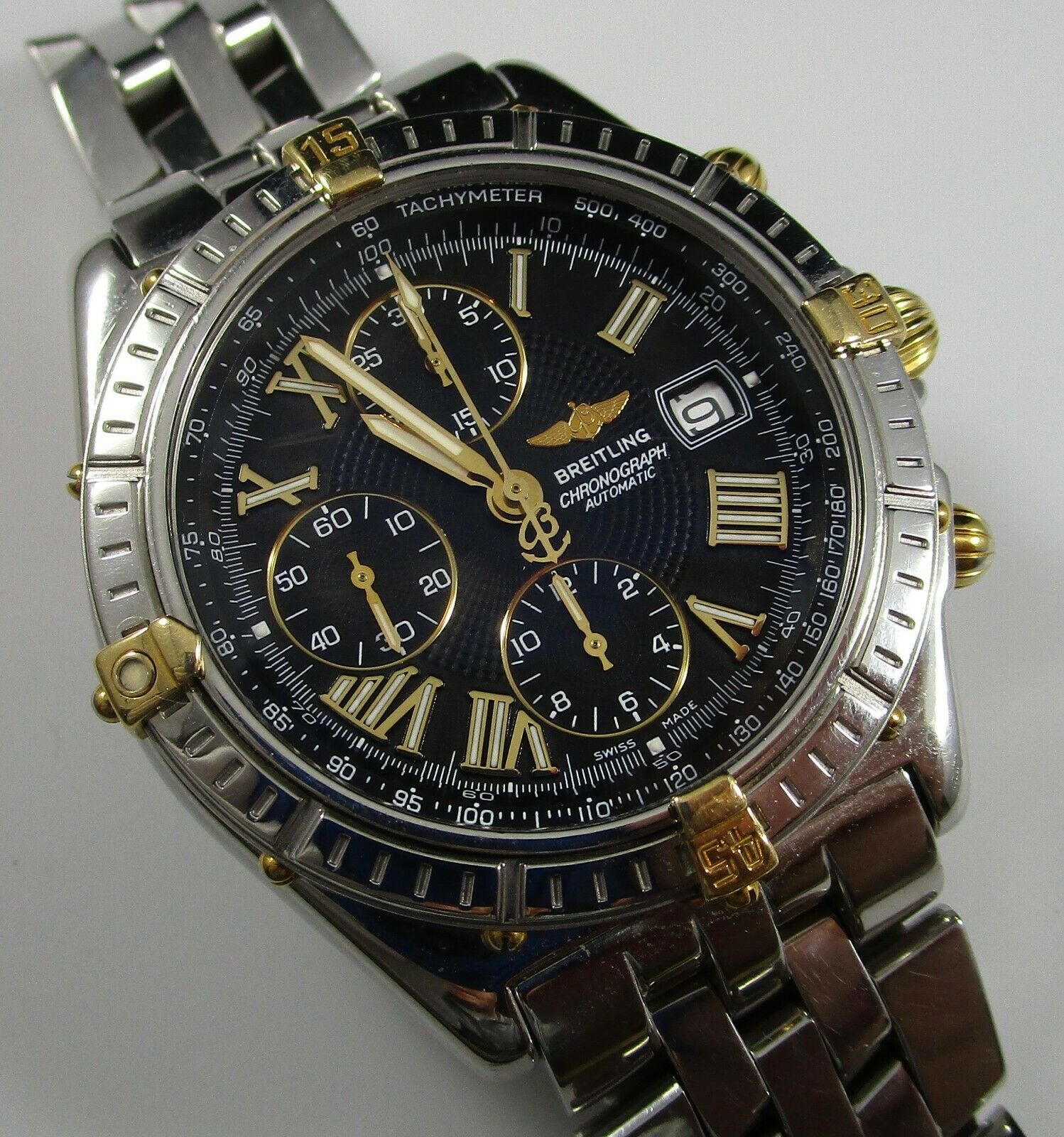 Breitling Crosswind Wristwatch 21j Auto 43mm Case Reference B13055/B241 ...