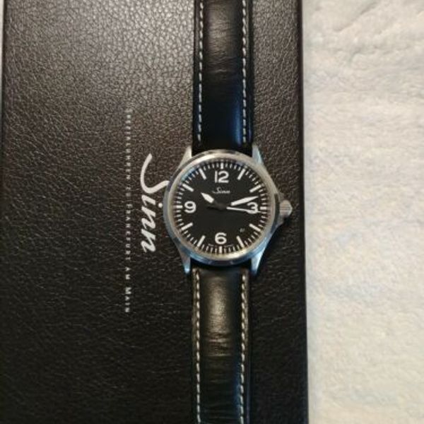 Sinn 556a Men's Watch - Sinn Steel Bracelet And Leather Strap With ...
