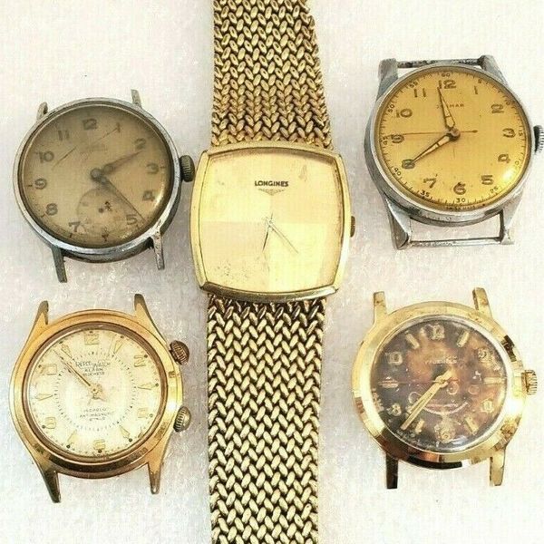 Vintage Longines, Favco, Repco alarm,Josmar & Lanco mechanical wrist ...