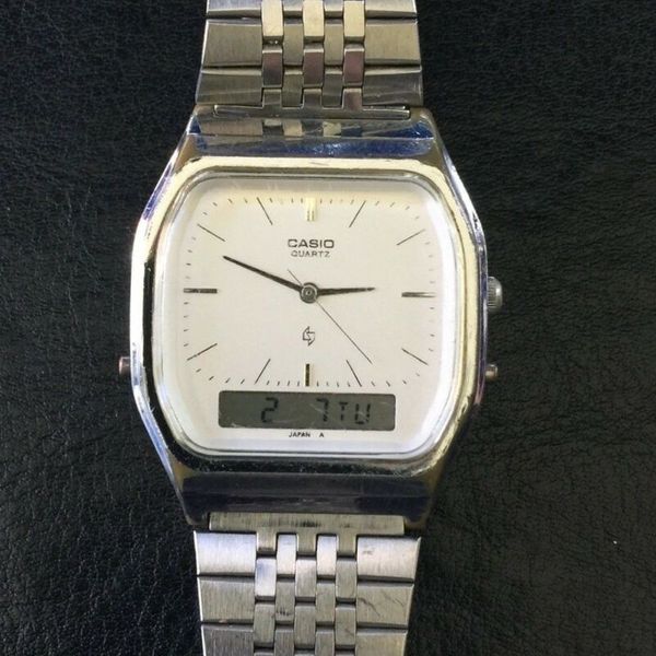Casio 309 AQ-340 Vintage LCD Watch Digital Watch Working | WatchCharts ...