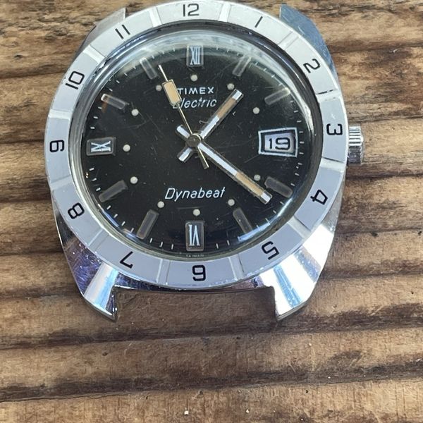 Timex Dynabeat Electric Men's Vintage Watch New Battery | WatchCharts ...
