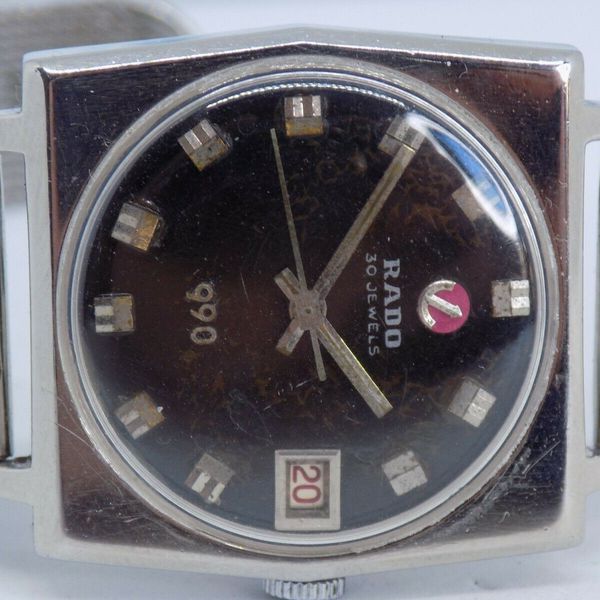 Rado '990' 11767-1 Automatic Date VERY RARE Vintage Swiss Gents Watch c ...
