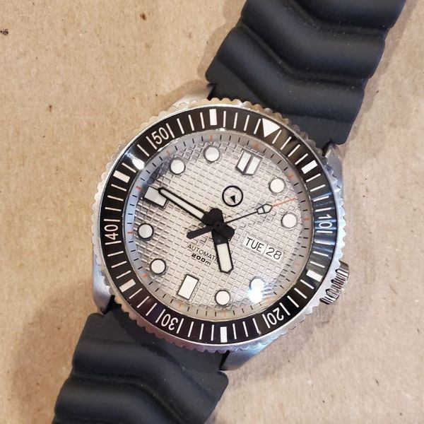 [$145 USD] FS: Islander Watch Grey Dawn SKX Diver Mod. NH36, DD Saphire ...