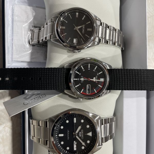 [$280 USD] Seiko SNK375 SUR319P1 & SRPE55 | WatchCharts Marketplace