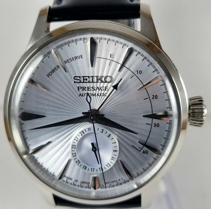 SEIKO PRESAGE COCKTAIL TIME 'SKYDIVING' AUTOMATIC WATCH SSA343J1 ...