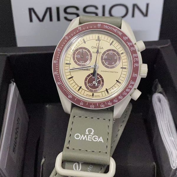 NEW Swatch x Omega Moonswatch Mission To PLUTO Watch - With Box ...