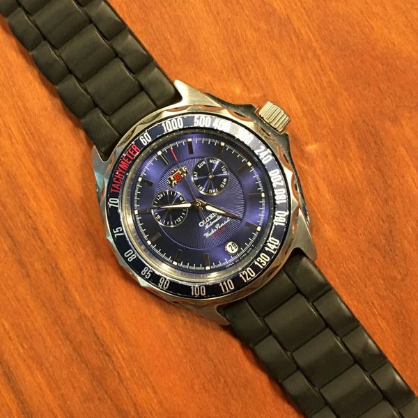 ORIENT-AUTOMATIC-Rare Blue Face-ET100-C1 CA | WatchCharts Marketplace
