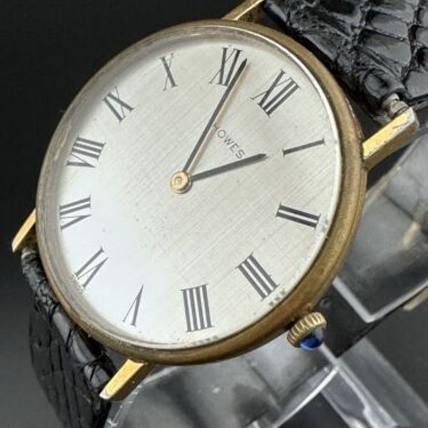 Working Vintage BD Howes & Sons Mens Watch 1940â s Era Mechanical ...