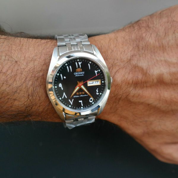 Orient Middle East Dubai KSA Edition Japan Automatic Watch Arabic black ...