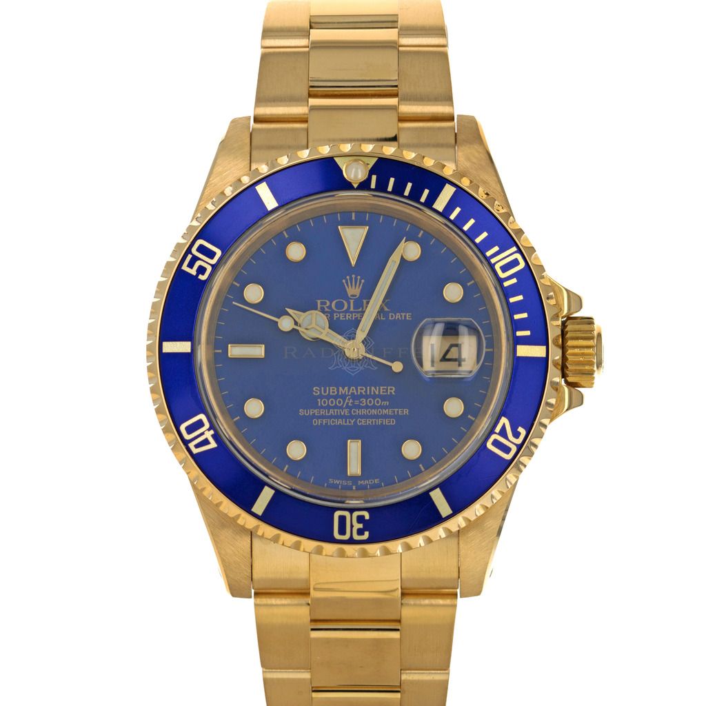 FS- Rolex 16618 P Sub Blue Submariner | WatchCharts