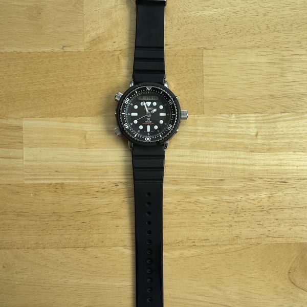 Seiko Prospex Men's Black Watch - SNJ025 | WatchCharts Marketplace