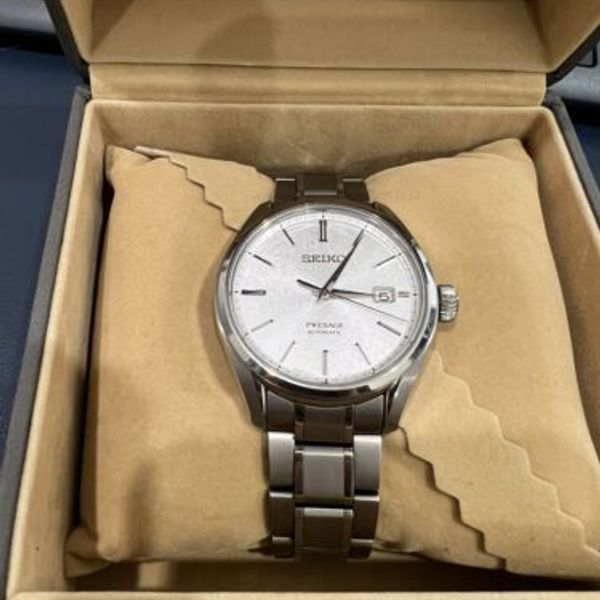 Seiko Presage Silver Men's Watch - SARX055 | WatchCharts