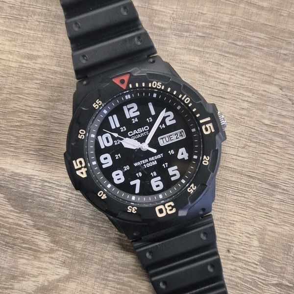 Mens Casio Retro Military Style Day Date Watch | WatchCharts Marketplace