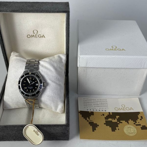 OMEGA Seamaster Pre Bond Watch 396.1062 Professional Diver 200m black ...