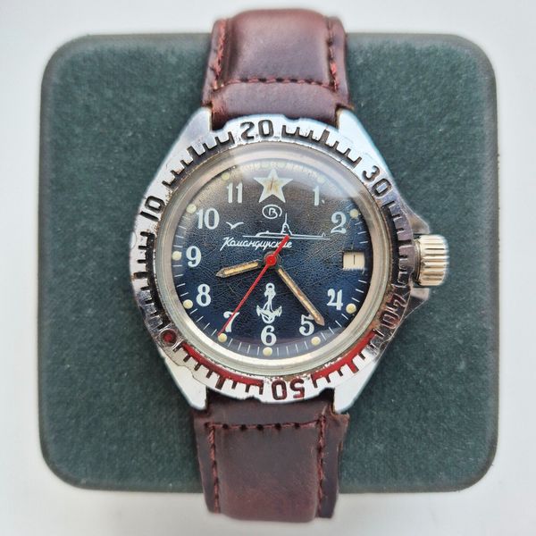 USSR Rare Watch Vostok Wostok Amphibia Original Diver 2414A - airborne ...