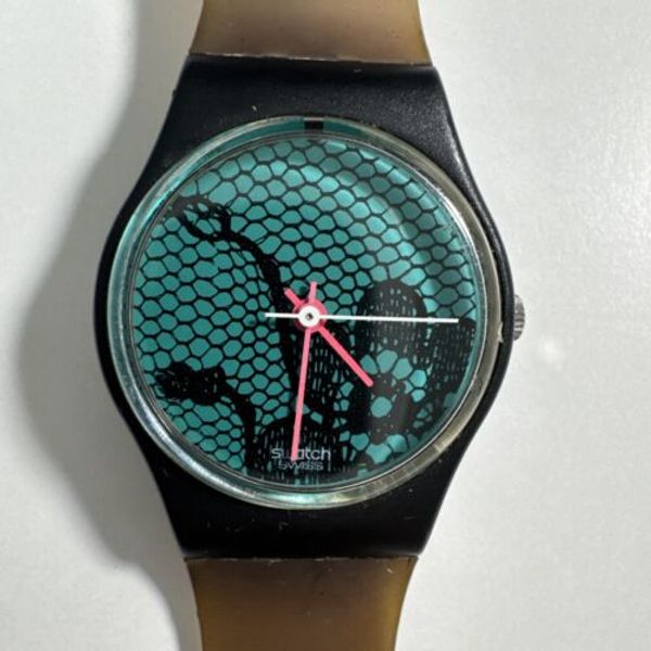 1985 Vintage Swatch Velvet Underground Swatch Watch LB108 Watch Ladies ...