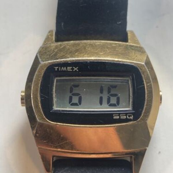 Vintage 1970s Timex SSQ Digital Mens H Cell Wristwatch Working 286 New ...
