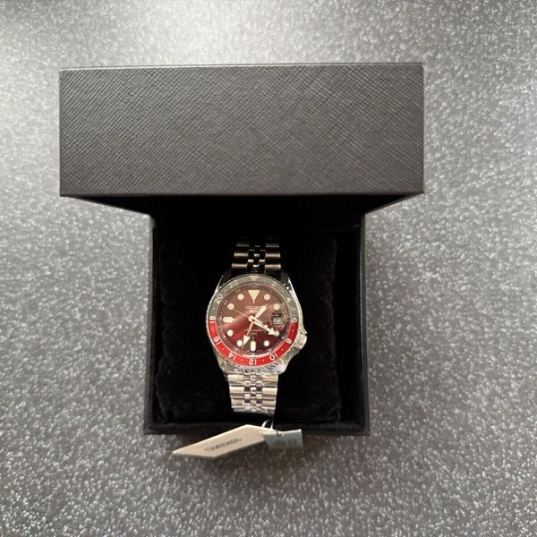 Seiko 5 Sport Automatic GMT Watch Passion Red SSK031K1 Limited Edition ...