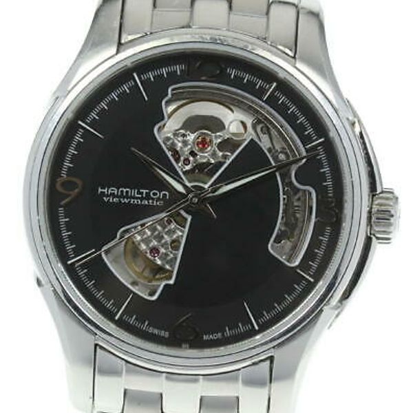 HAMILTON Jazzmaster Viewmatic H325650 Open heart Automatic Men's Watch_578329 | WatchCharts ...