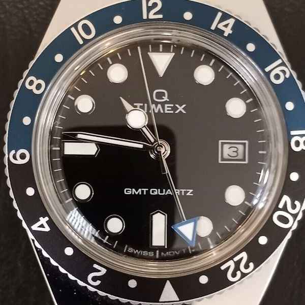 Timex Q Timex GMT Batman - Men's Watch TW2V38100 â Used, Great ...