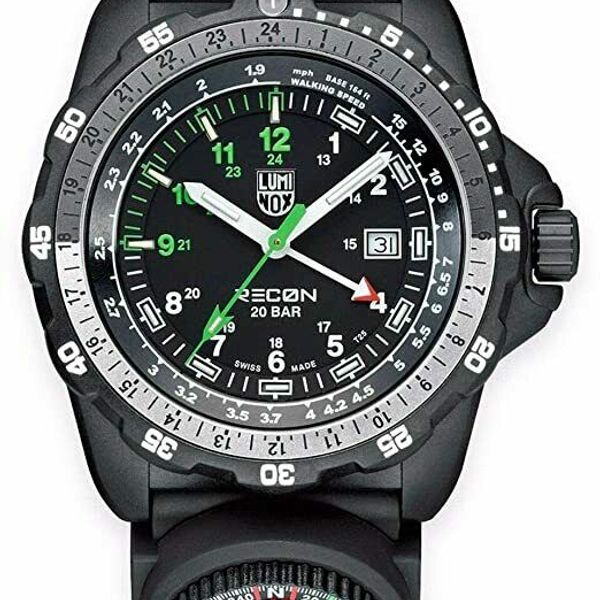 Luminox Recon Point 8832.MI Series Black Compass Watch | WatchCharts ...