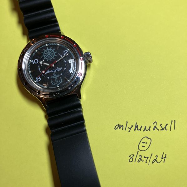 [WTS] Vostok Amphibia Zissou Life Aquatic | WatchCharts Marketplace