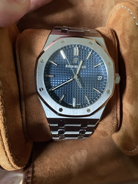 FS: Audemars Piguet Royal Oak Blue Dial 15500st | WatchCharts